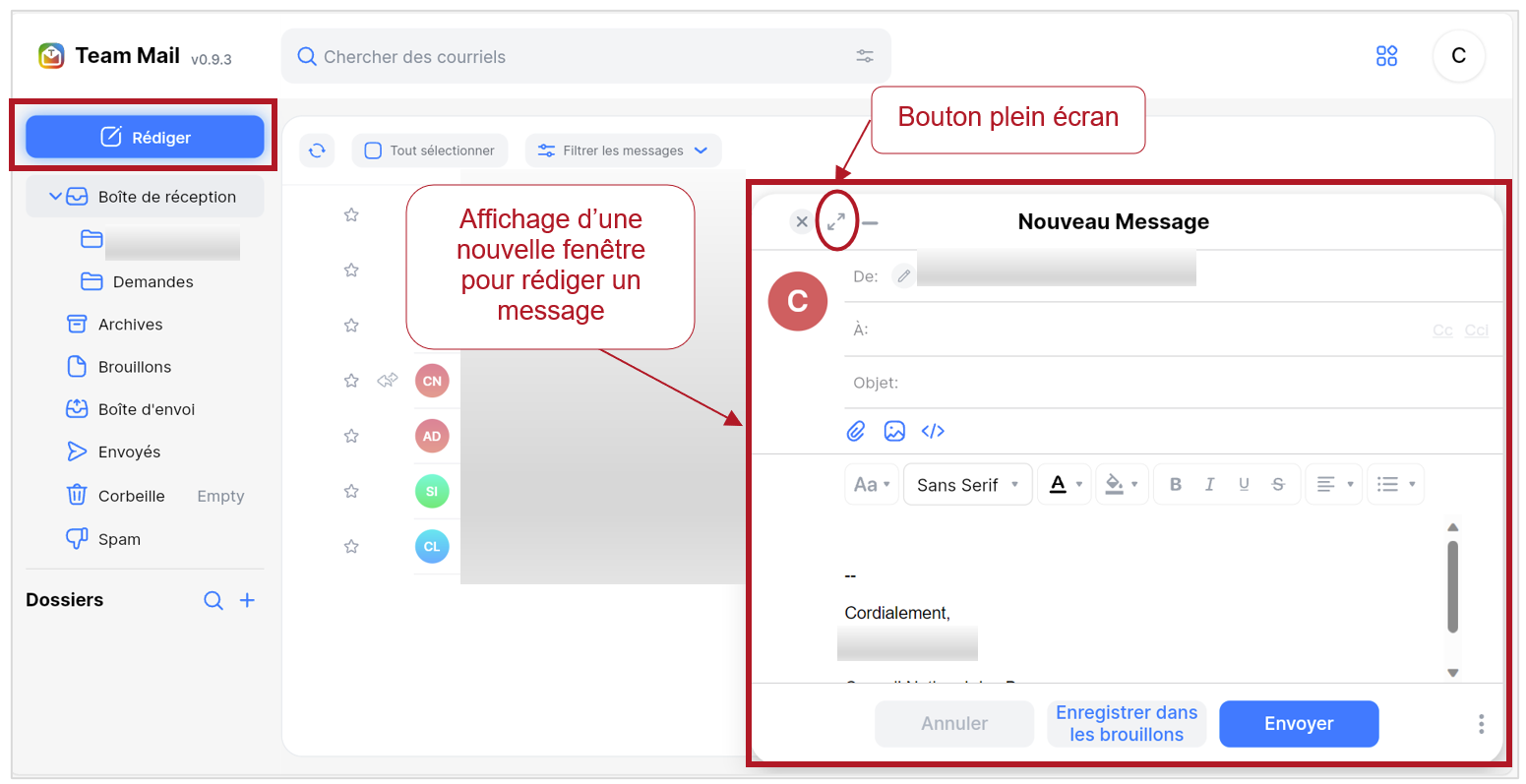 Comment rédiger un nouveau message ? – Conseil national des barreaux